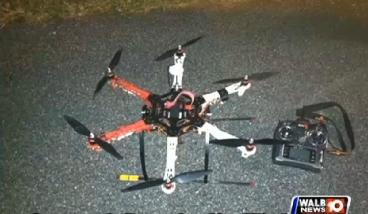 Drone Drops Contraband Into Georgia Prison Yard Washington Times