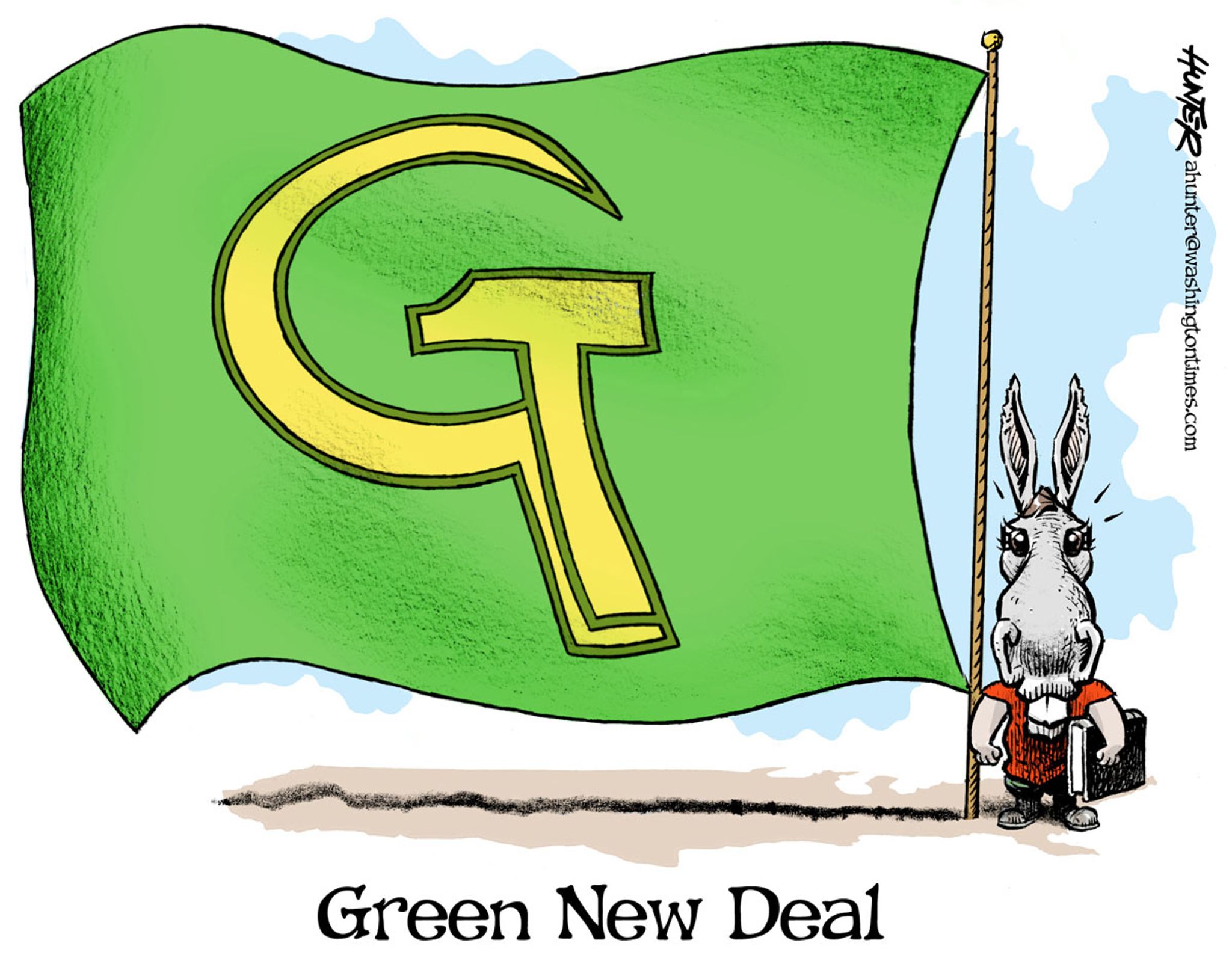 Political Cartoons - Congress in action - Green New Deal - Washington Times Political Cartoons - Congress in action - Green New Deal - Washington Times