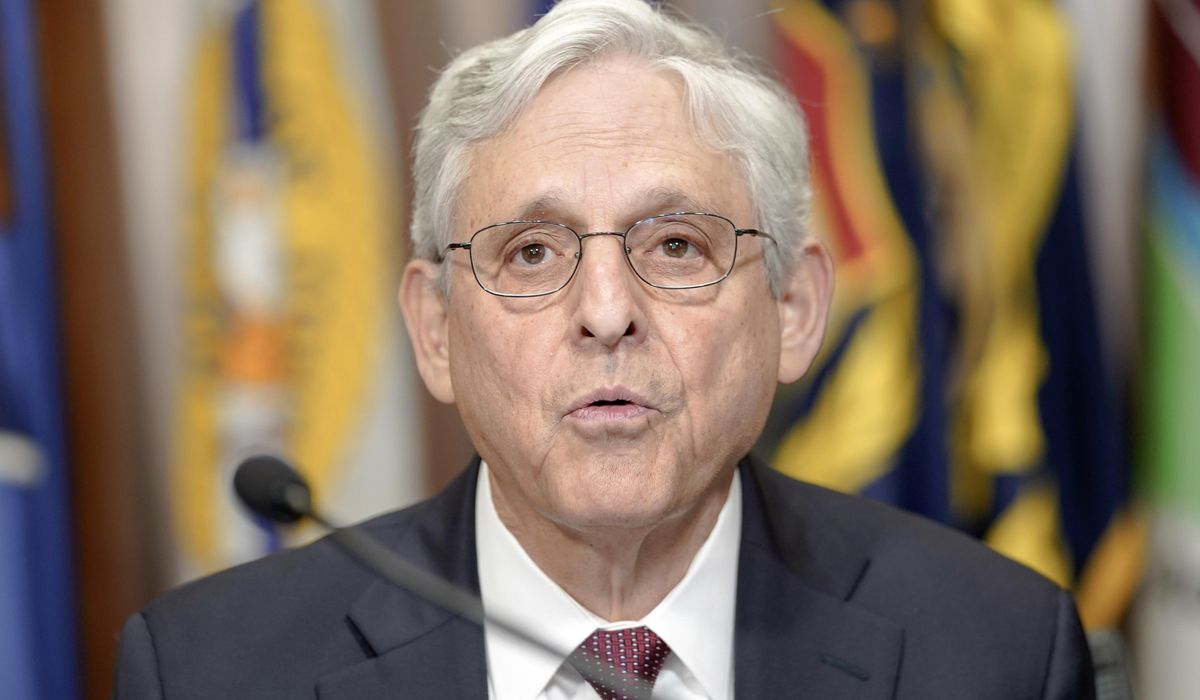 Attorney General Merrick Garland Warns Doj Will Enforce The Law In Lead