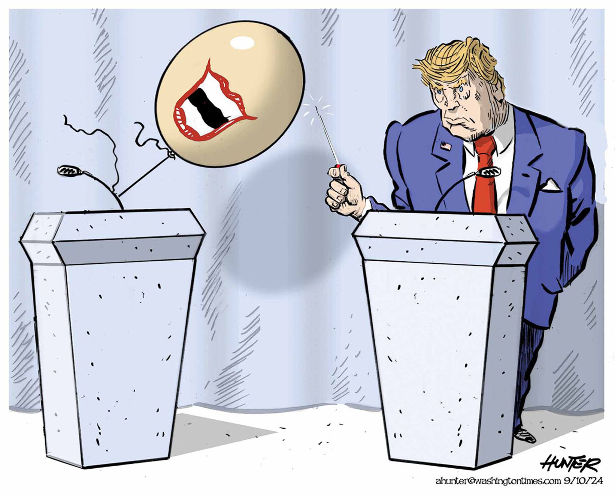 Political Cartoons - Leave it to Kamala - Harris and Trump debate ... Political Cartoons - Leave it to Kamala - Harris and Trump debate ...